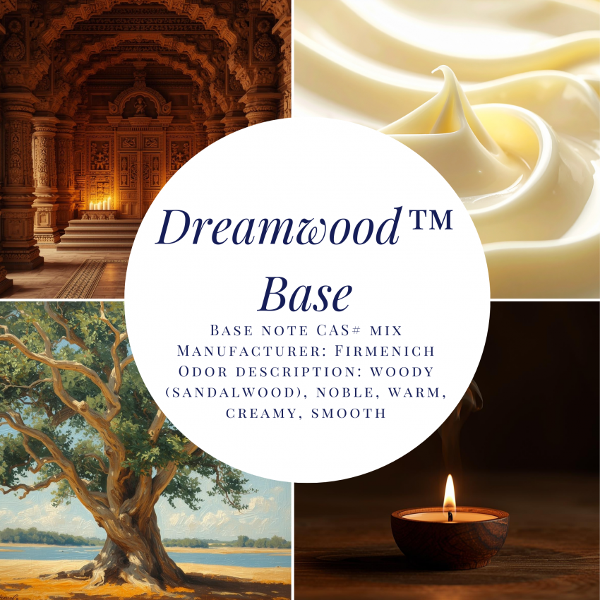 Dreamwood – Bază Aromatică Lemn de Santal Caldă și Crema pentru Parfumuri